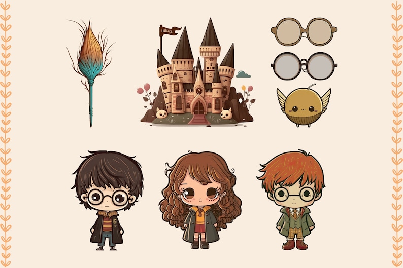 24 Png Svg Dxf Eps Magic Wizard School Bundle - Wizard Svg, Magic Svg ...