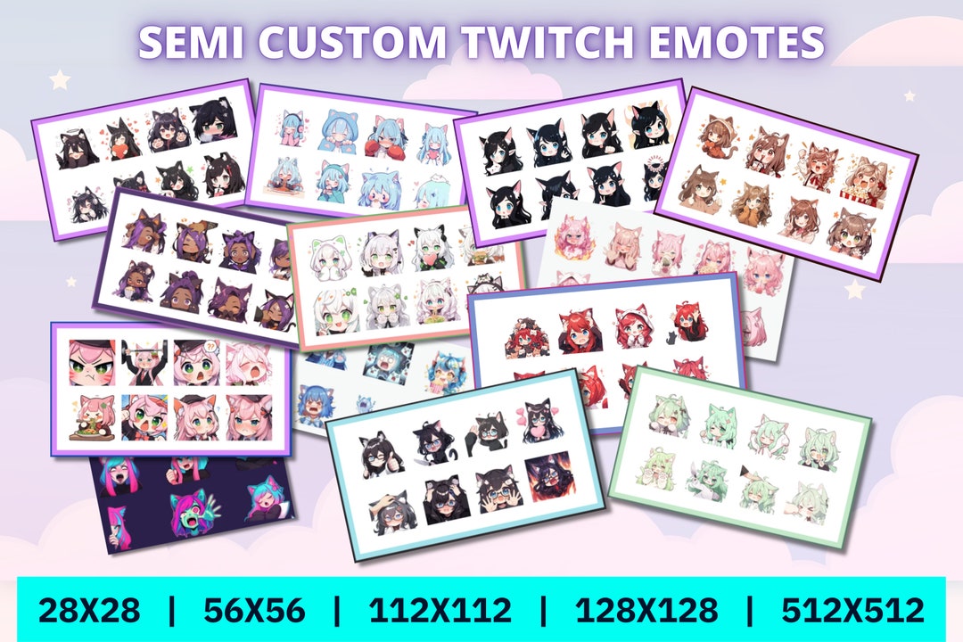 Semi Custom Twitch Characters | Modifications for an Existing Listings ...