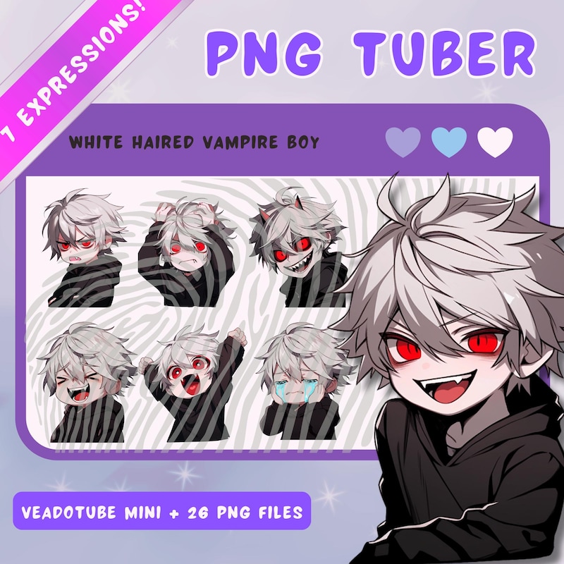 Guy Vtuber Model Premade - Etsy