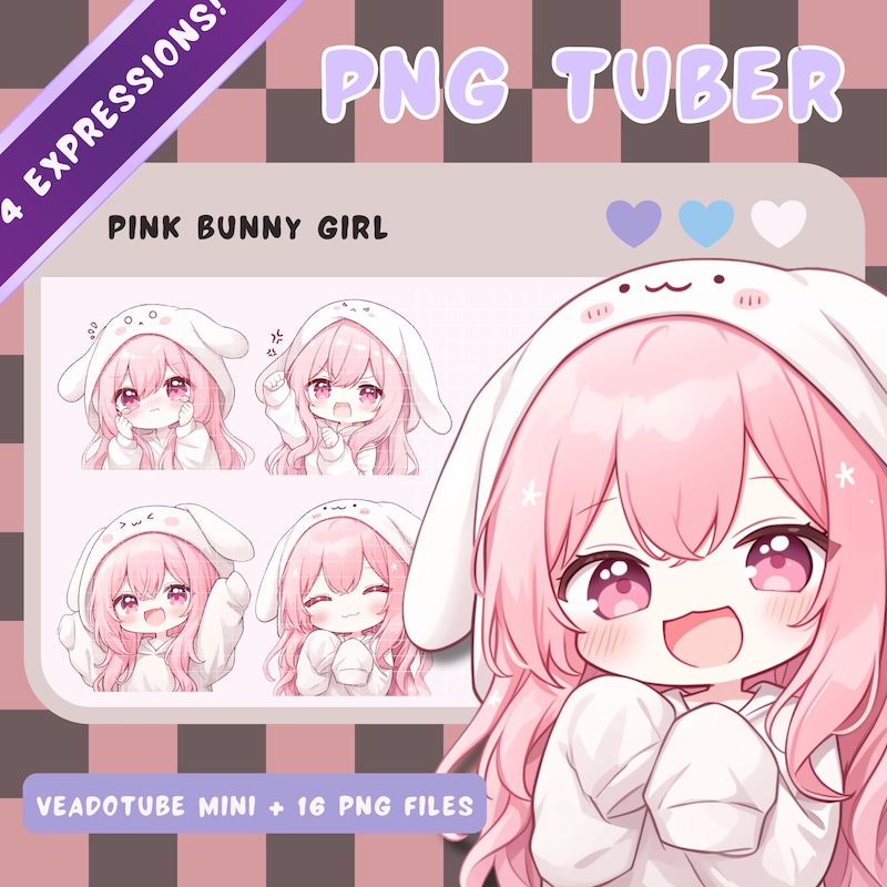 Vtuber Hair Only - Etsy