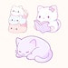 20 PNG SVG Kawaii Clipart Set - Kawaii Clipart, Kawaii Cat Clipart ...