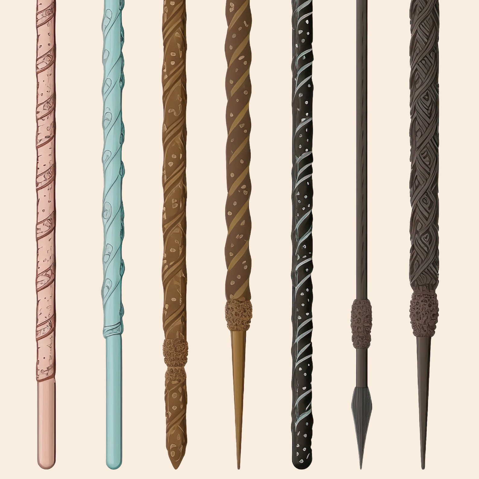 11 Pieces, Wizard Svg, Magic Svg, Magic Wizard Svg, Kawaii Clipart ...