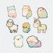 26 PNG SVG Kawaii Farm Animals Clipart Set Cute Clipart - Etsy UK