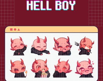 20 Twitch Emotes Bad Boy Set, Bundle, Pack, Stickers, Discord, Youtube ...