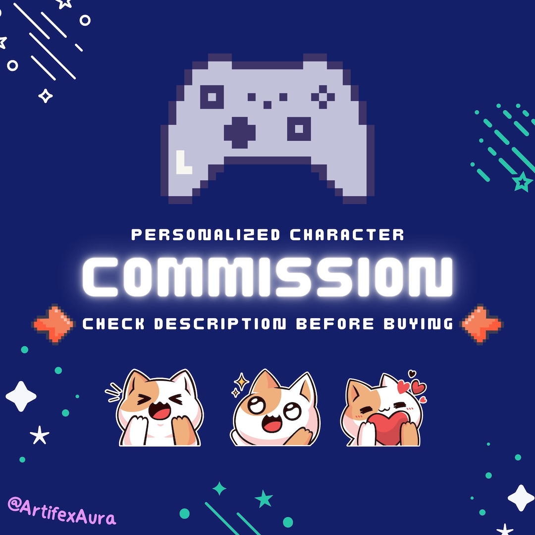 Semi Custom Twitch Characters | Modifications for an Existing Listings ...