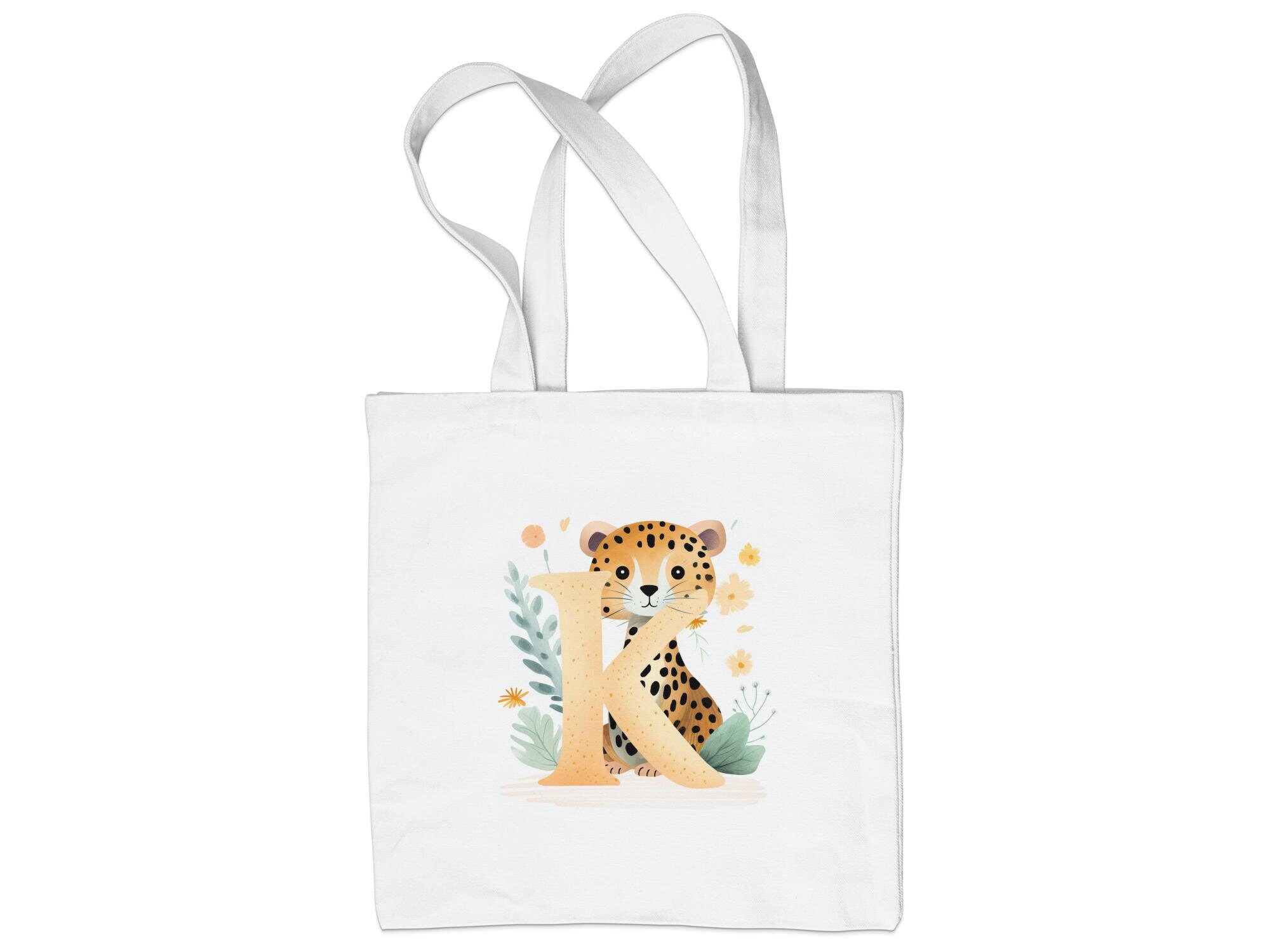 Leopard Letter K Transparent Letter Graphic Printable Art, Aesthetic ...