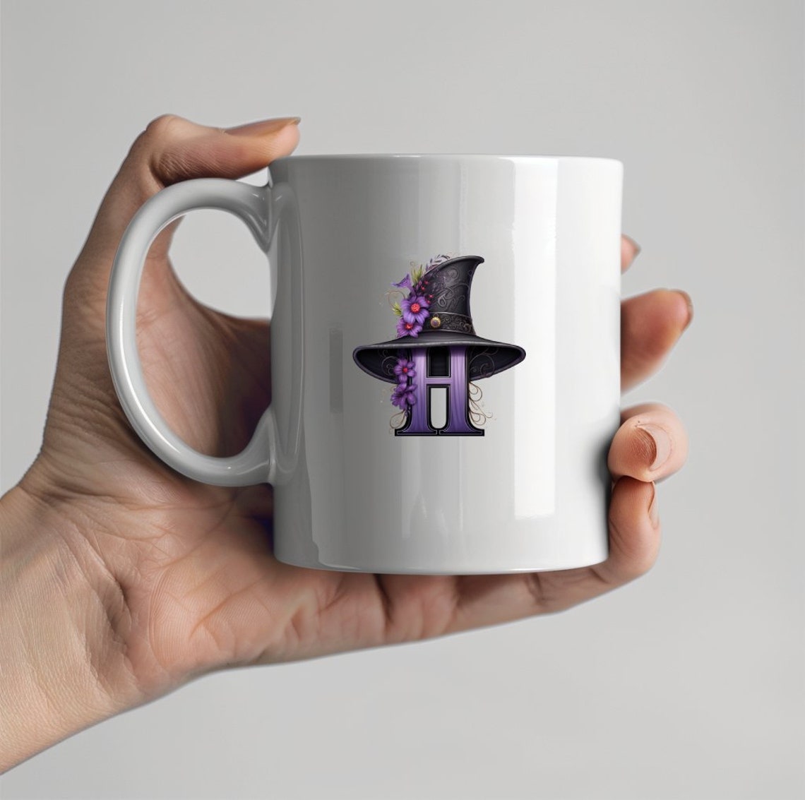 Haunted Halloween Letter H Transparent Letter Graphic Printable Art ...