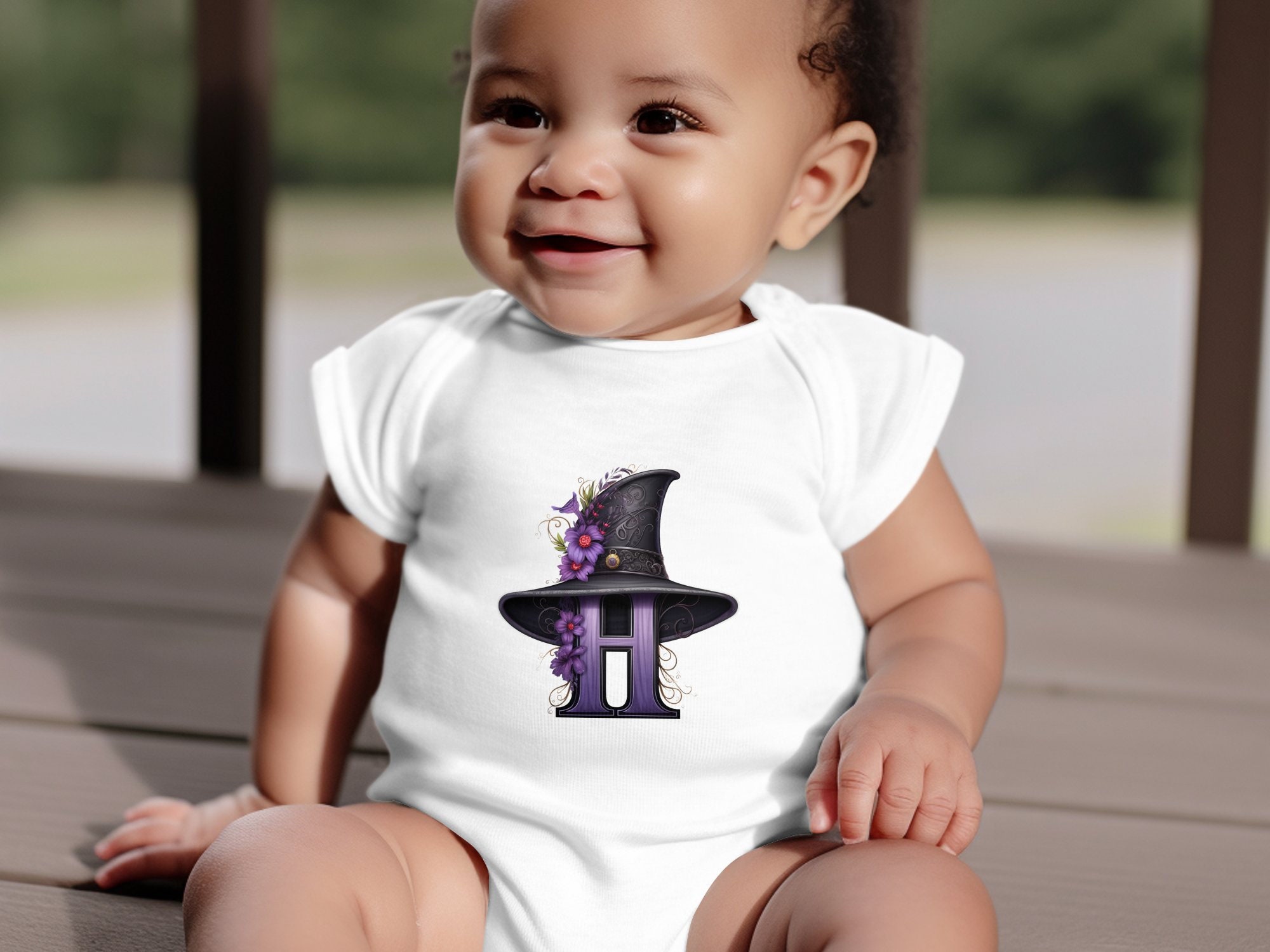 Haunted Halloween Letter H Transparent Letter Graphic Printable Art ...