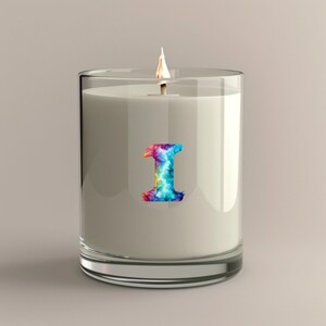 Tie Dye Letter I Transparent Letter Graphic Printable Art, Aesthetic ...