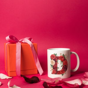 Red Roses Letter D Graphic Transparent Letter Graphic Printable Art ...