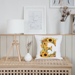 Sunflowers Letter E Graphic Transparent Letter Graphic Printable Art ...