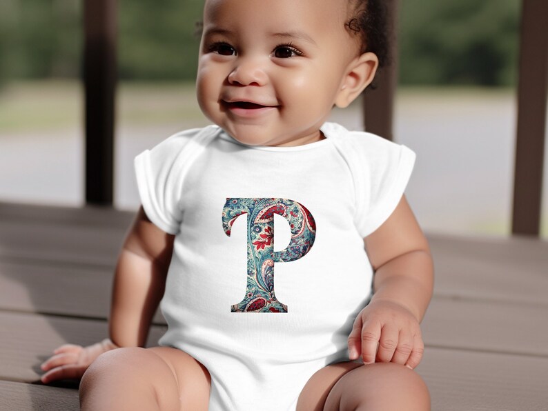 Paisley Letter P Transparent Letter Graphic Printable Art, Aesthetic ...