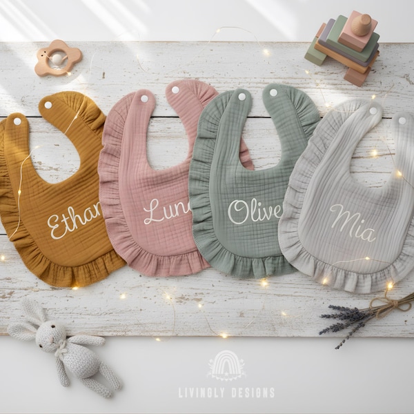 Bibs With Names - Etsy