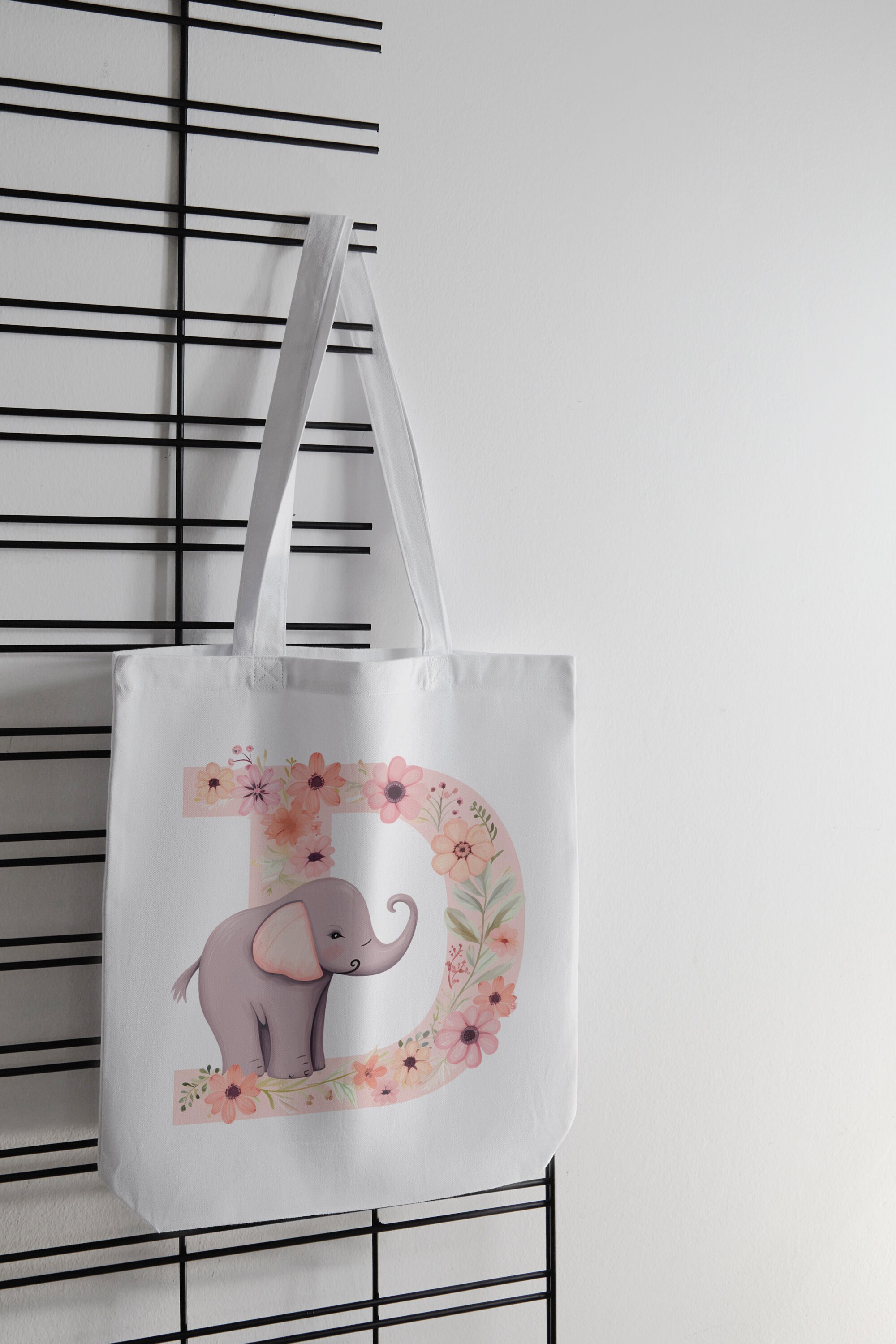 Pink Elephant Letter D Graphic Transparent Letter Graphic Printable Art ...