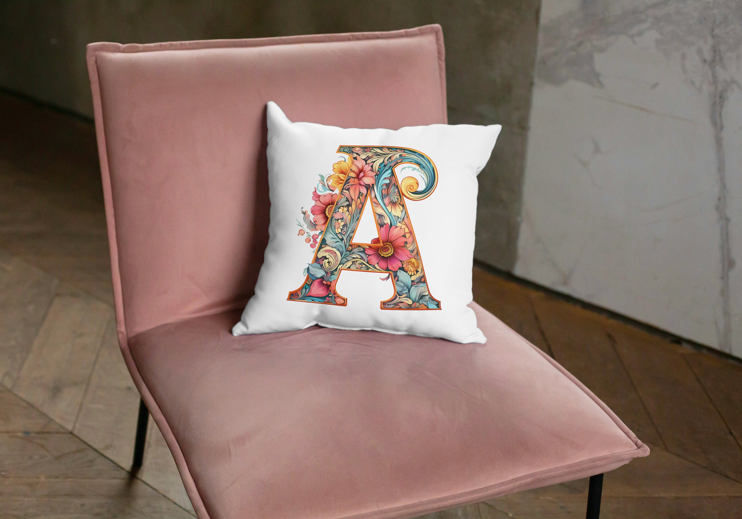 Paisley Print A Graphic Transparent Letter Graphic Printable Art ...