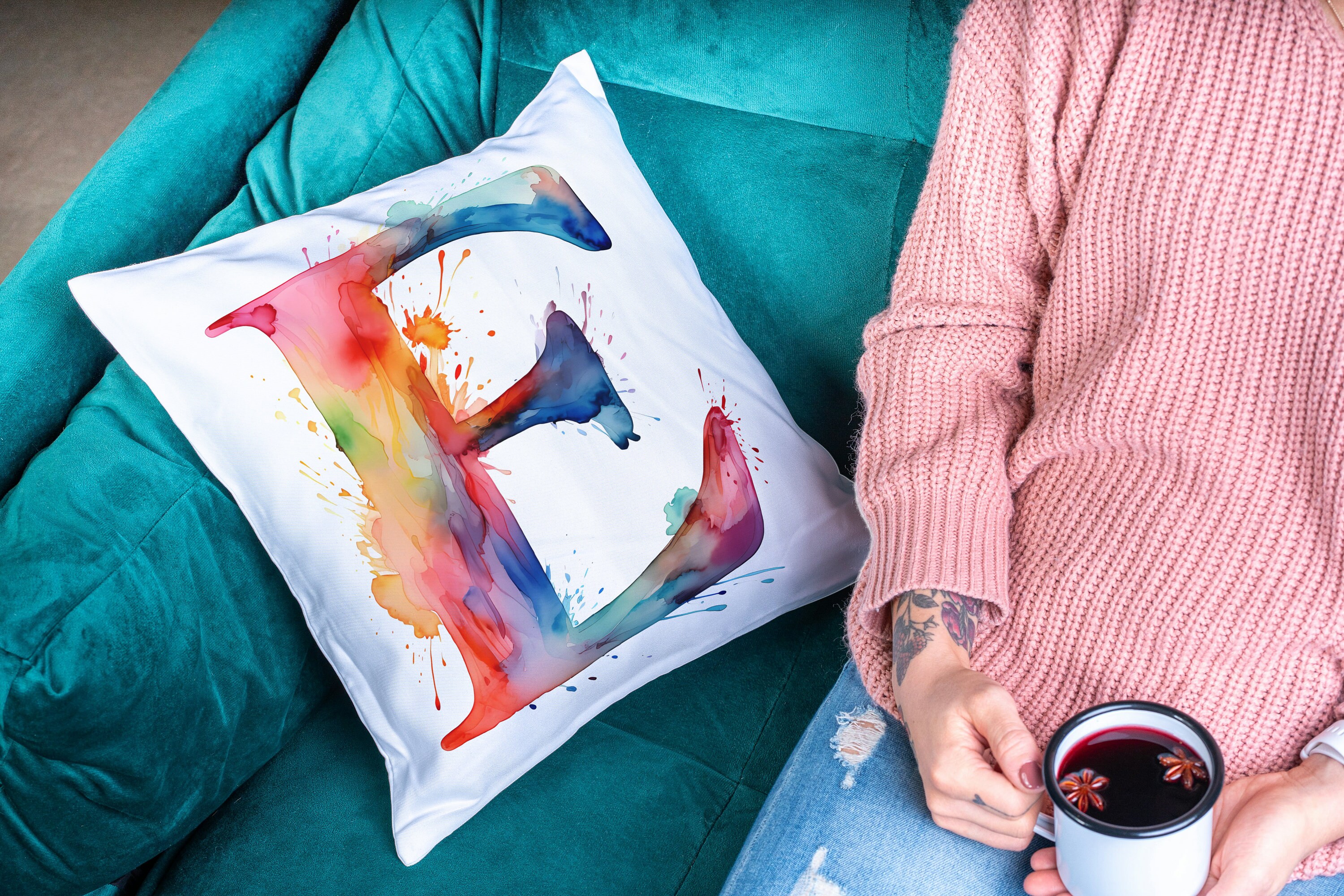 Tie Dye Letter E Graphic Transparent Letter Graphic Printable Art ...