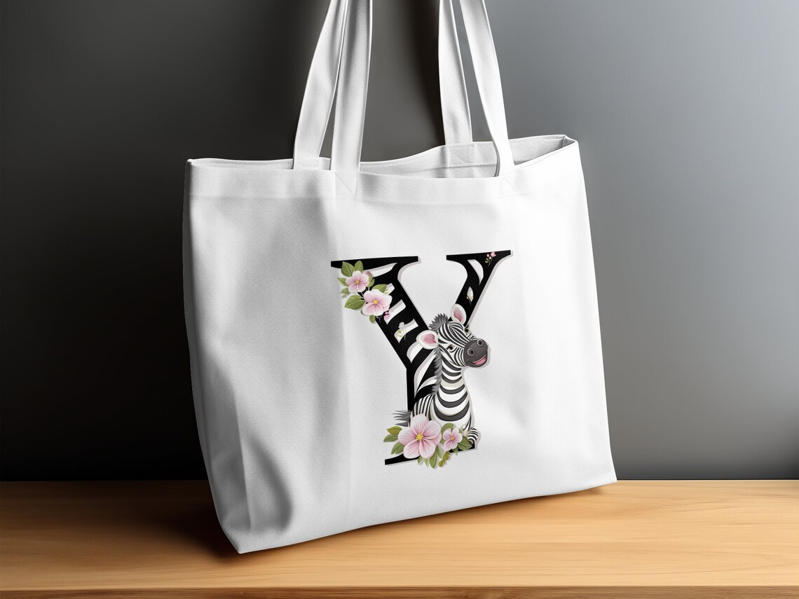 Zebra Letter Y Transparent Letter Graphic Printable Art, Aesthetic ...