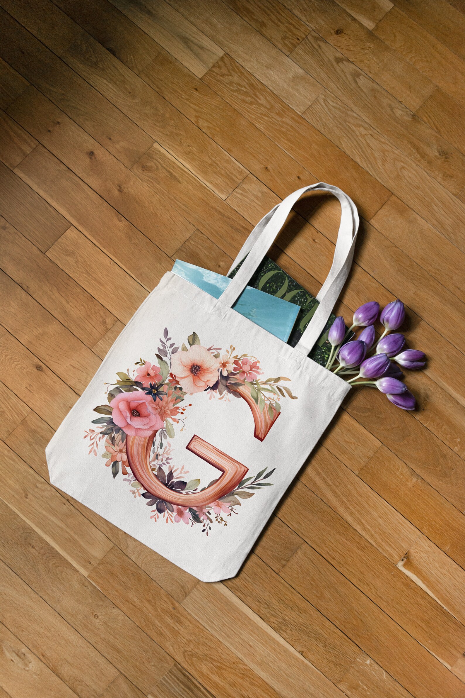 Rose Gold Floral Letter G Graphic Transparent Letter Graphic Printable ...