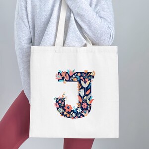 Floral Letter J Transparent Letter Graphic Printable Art, Aesthetic ...