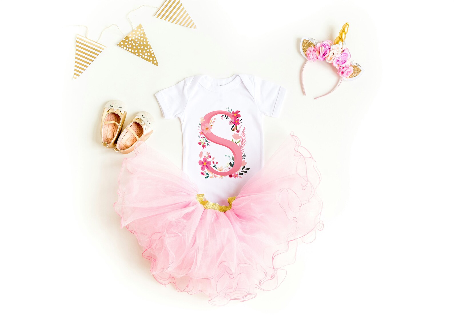 Pink Floral Letter S Graphic Transparent Letter Graphic Printable Art ...