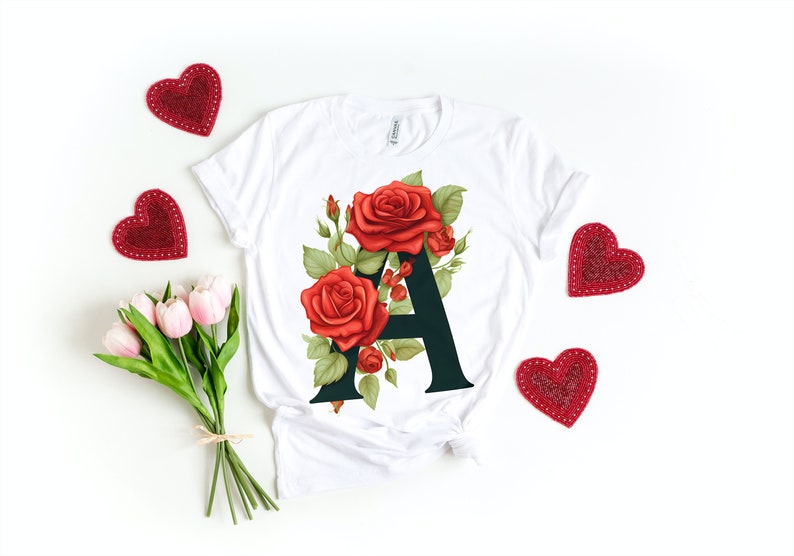 Red Roses A Graphic Transparent Letter Graphic Printable Art, Aesthetic ...