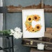 Sunflowers Letter C Graphic Transparent Letter Graphic Printable Art ...
