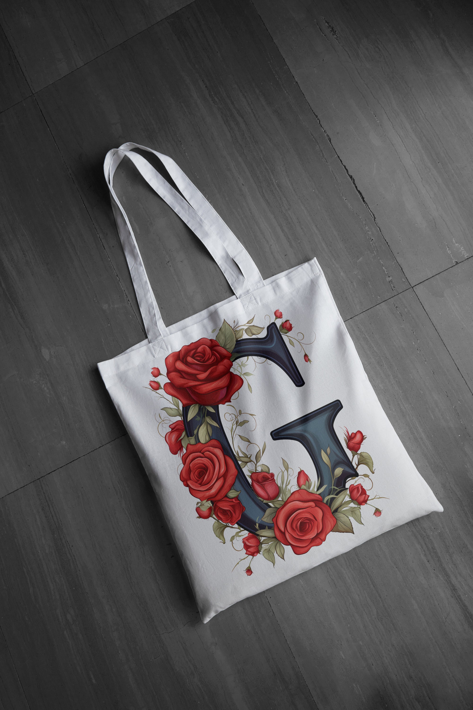 Red Roses Letter G Graphic Transparent Letter Graphic Printable Art ...