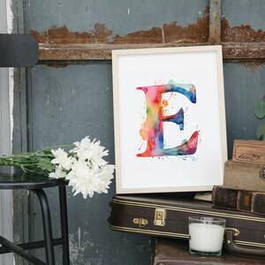 Tie Dye Letter E Graphic Transparent Letter Graphic Printable Art ...