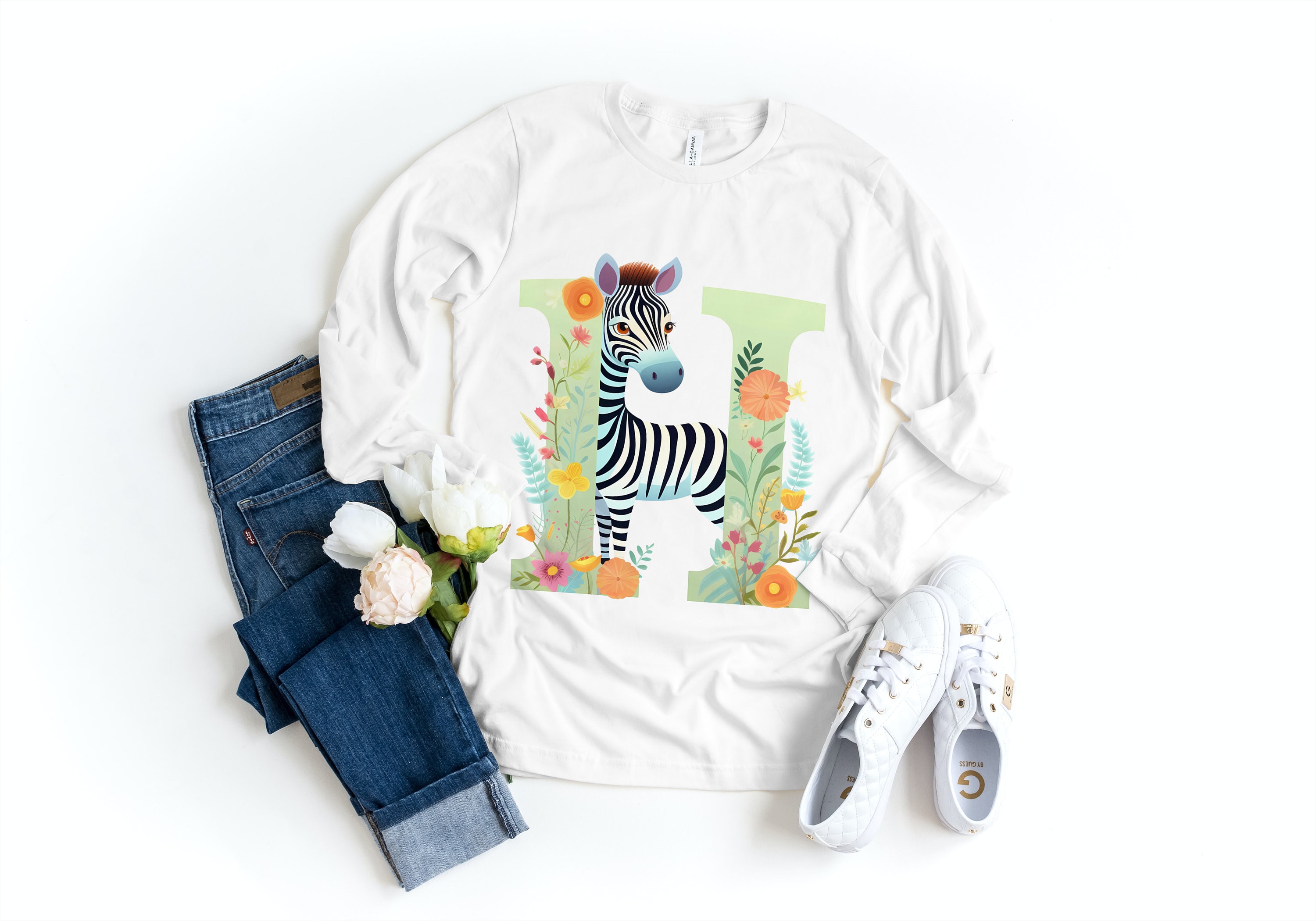 Zebra H Graphic Transparent Letter Graphic Printable Art, Aesthetic ...