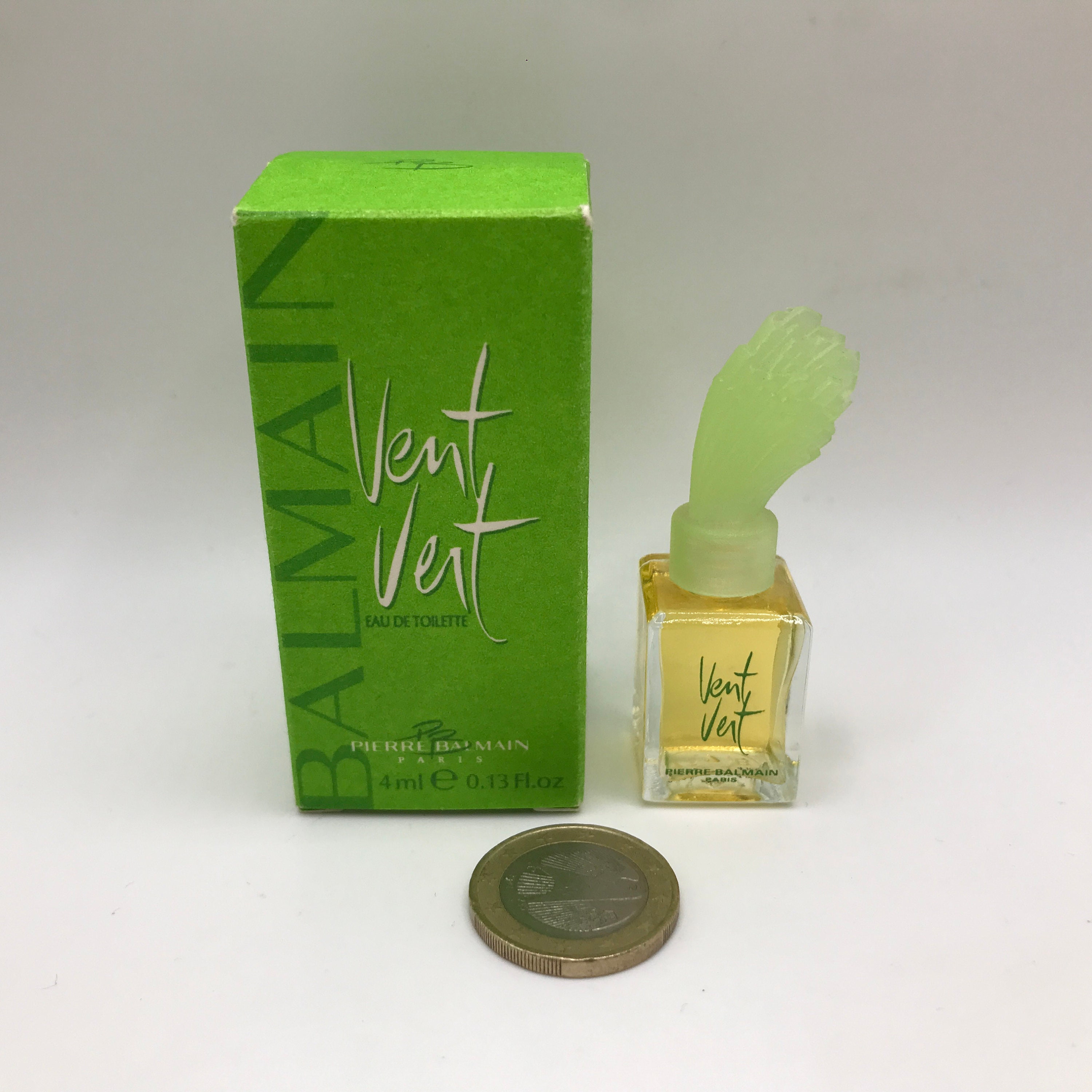 Balmain Vent Vert EDT 4ml MINIATURE Perfume 1991's - Etsy