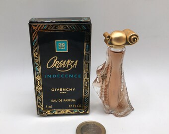 Givenchy Organza Indecence EDP, Miniature Vintage Perfume 5 Ml With Box ...