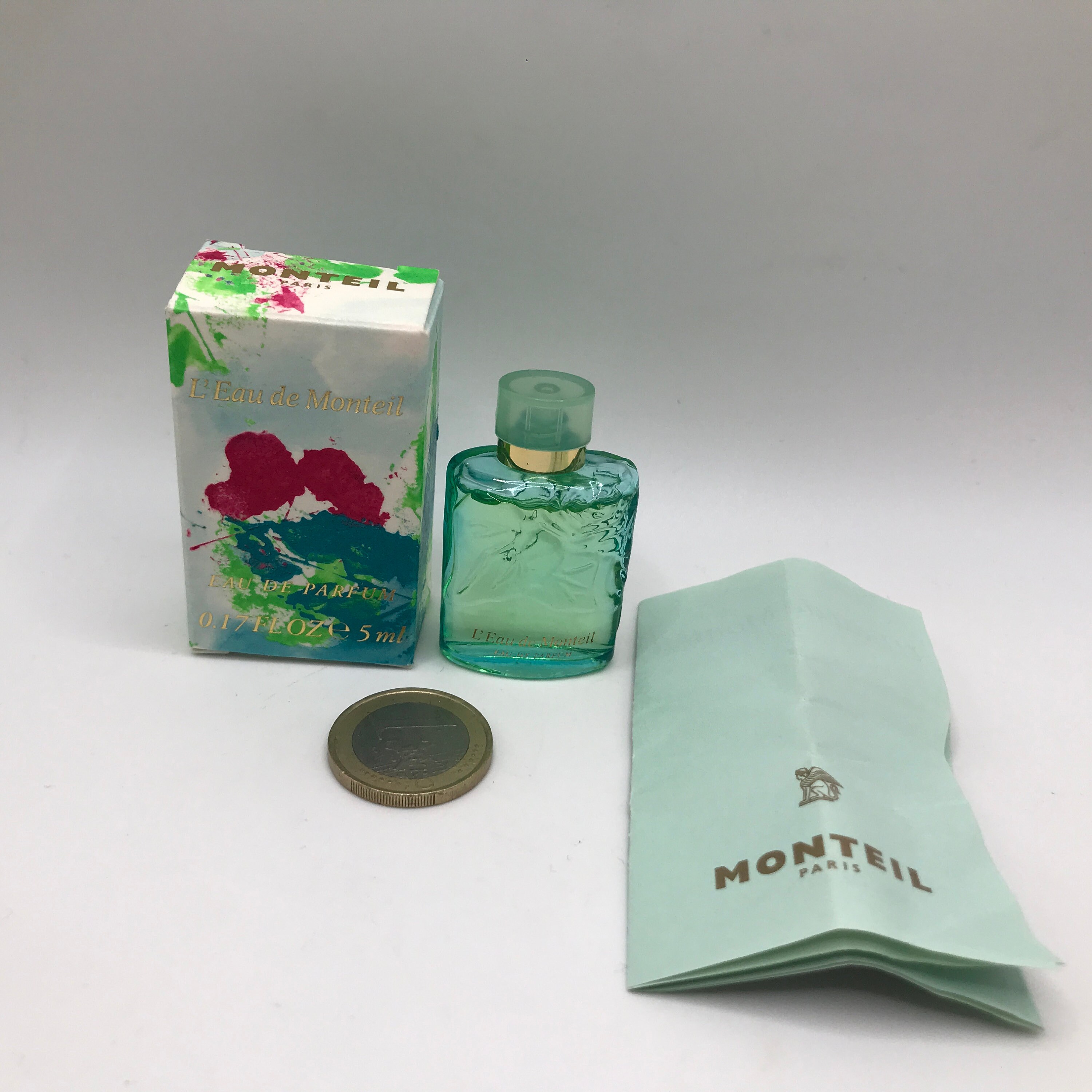 L'eau De Monteil EDP 5ml MINIATURE Perfume 1995's - Etsy