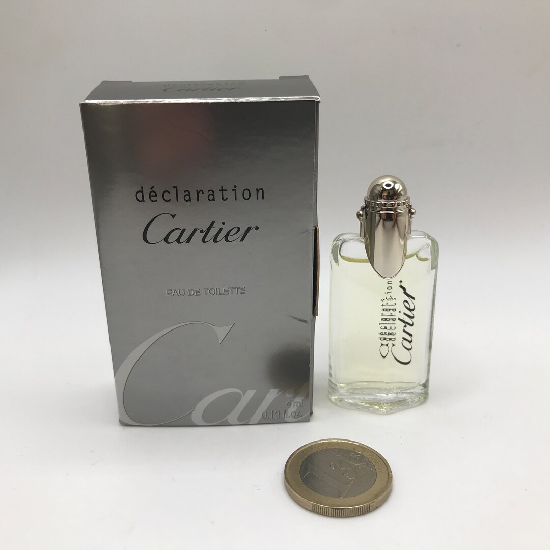 Cartier Declaration EDT 4ml MINIATURE Perfume - Etsy