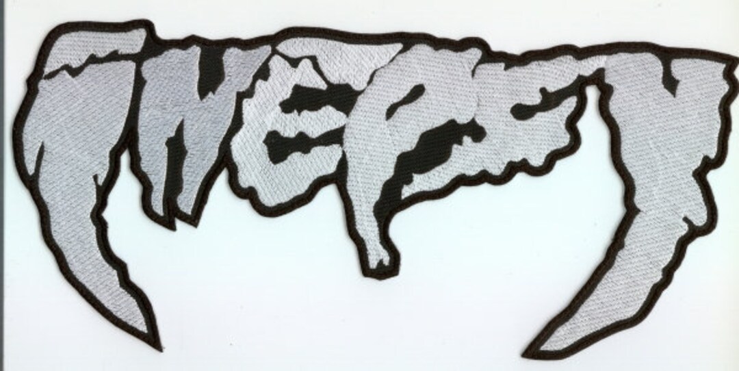 Inepsy White Logo Back Patch - Etsy
