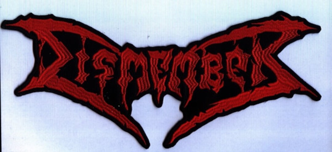 Dismember Red Logo Back Patch - Etsy