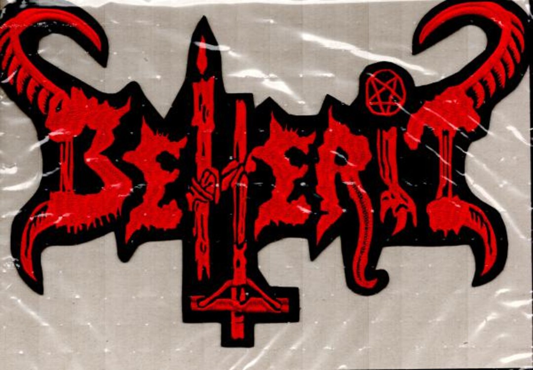 Beherit - Red Old Logo Back Patch - Etsy