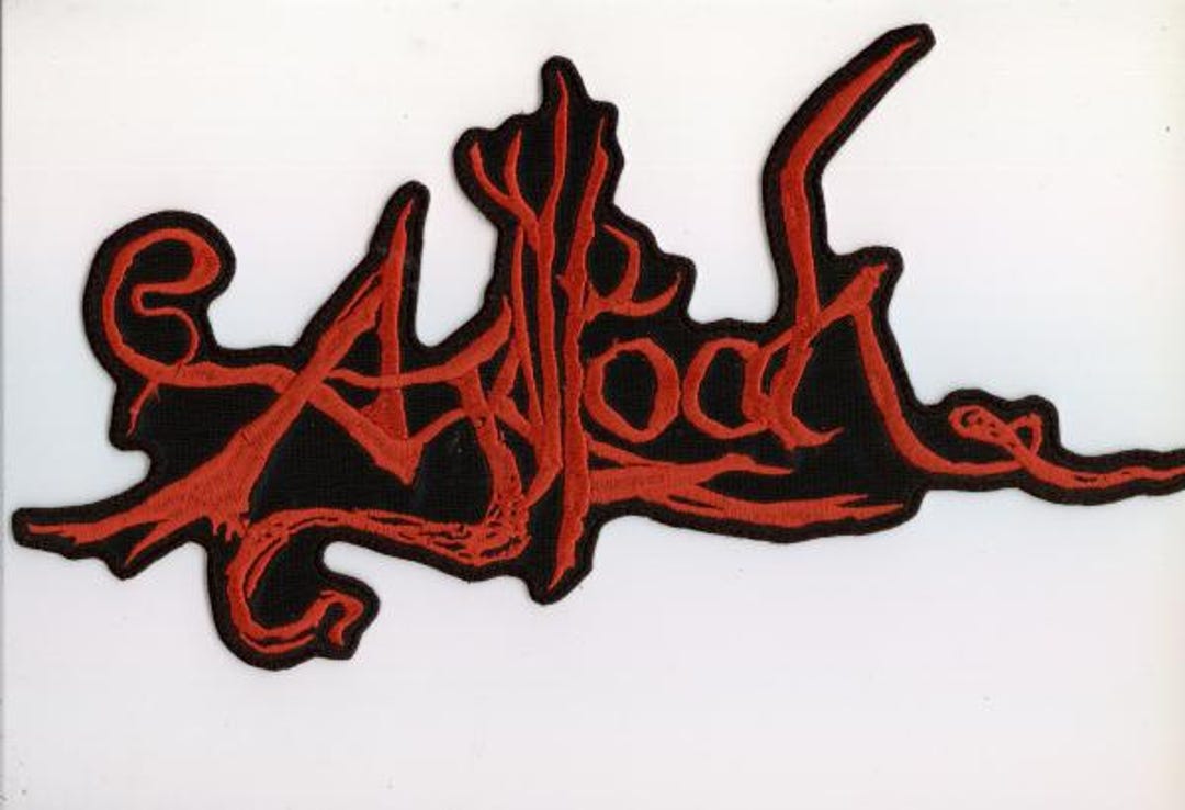 Agalloch - Red Logo Back Patch - Etsy
