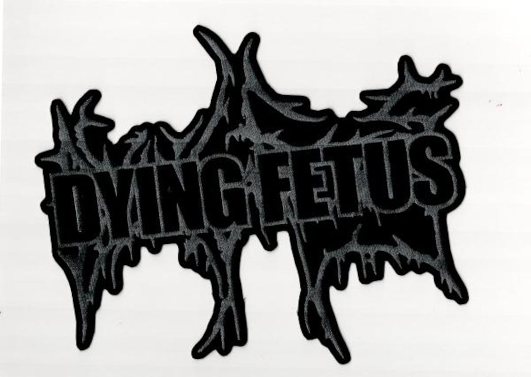 Dying Fetus Grey Logo 2 Back Patch - Etsy