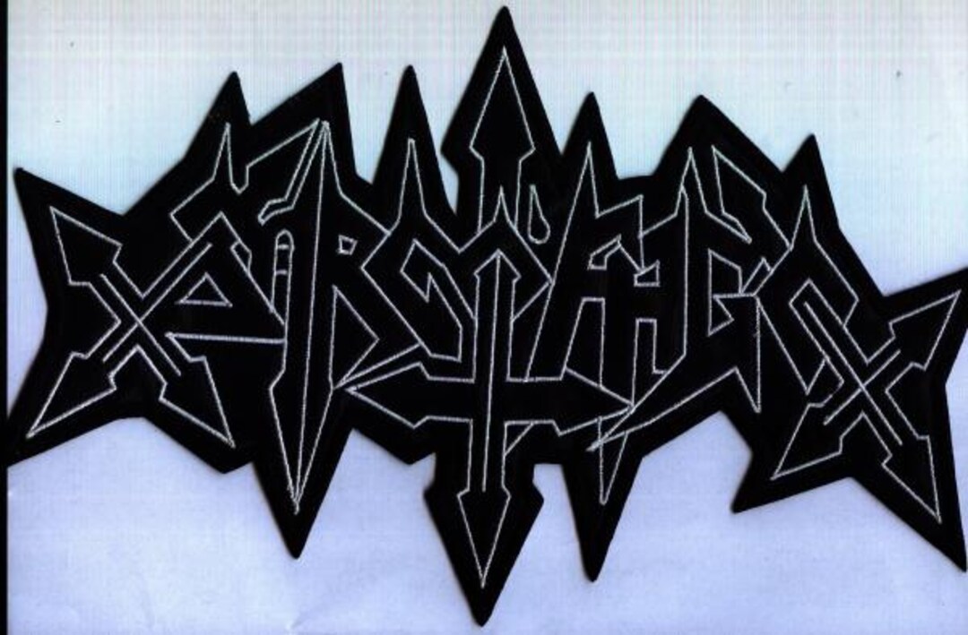 Sarcofago - Logo Back Patch - Etsy