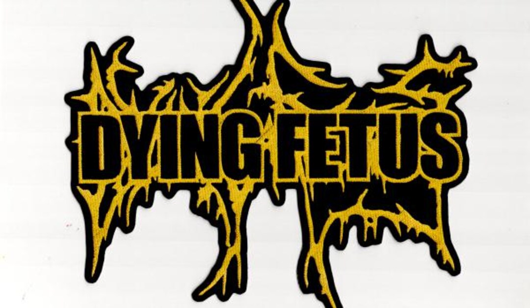 Dying Fetus Yellow Logo 2 Back Patch - Etsy