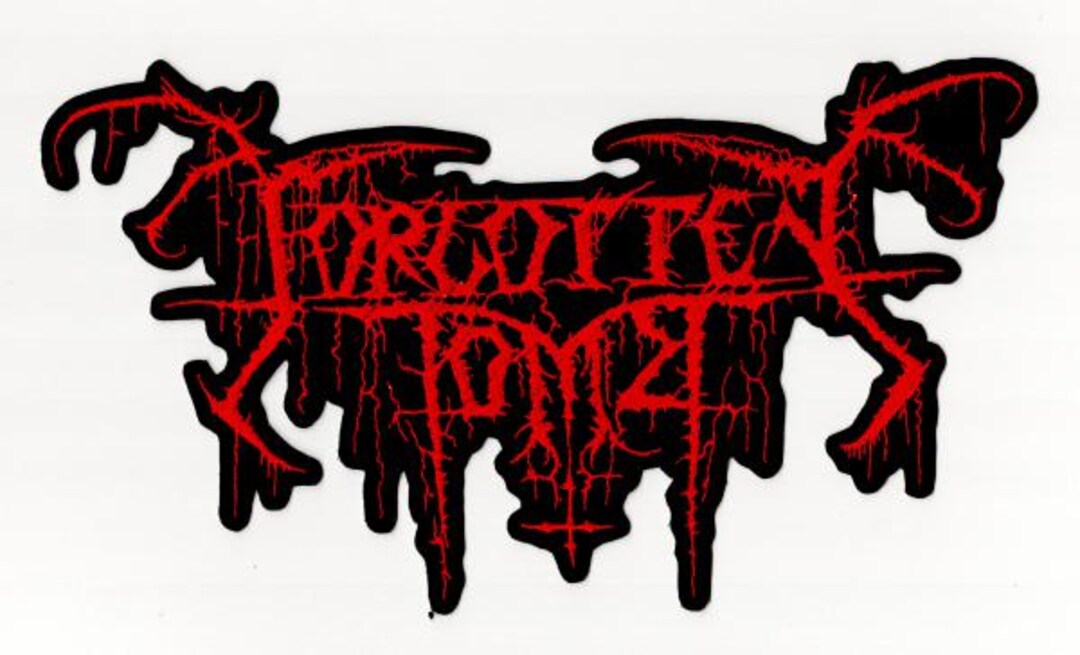 Forgotten Tomb Red Logo Back Patch - Etsy
