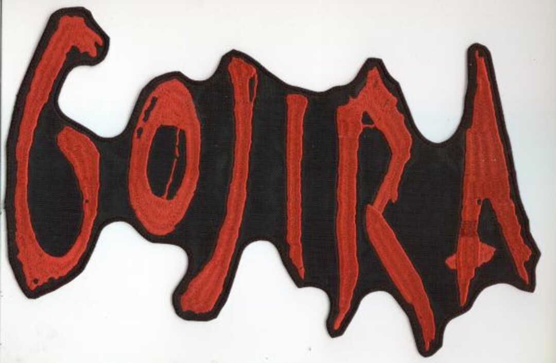 Gojira Red Logo Back Patch - Etsy