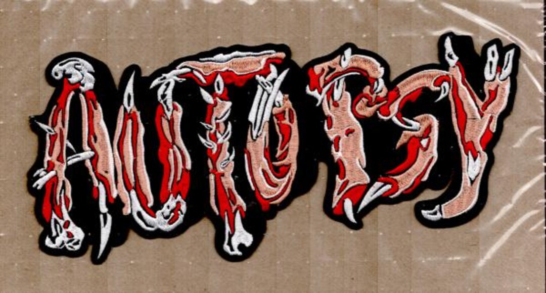 Autopsy - Skin Logo Back Patch - Etsy