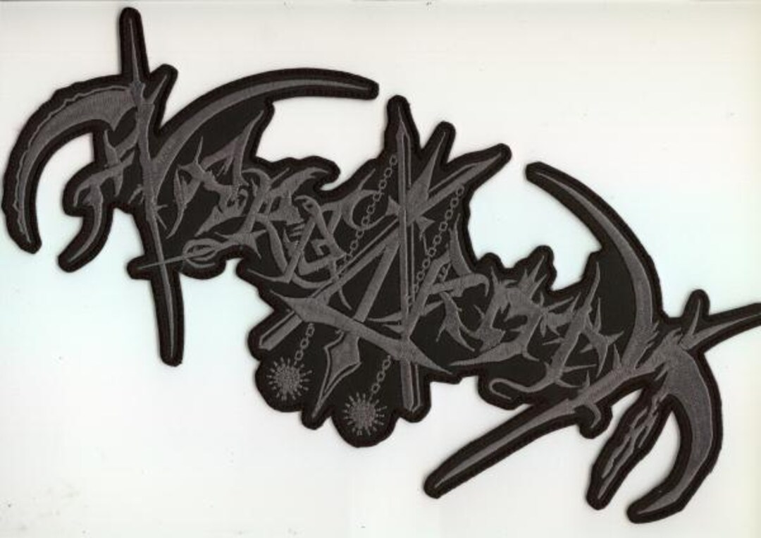 Nargaroth Grey Contour Logo Back Patch - Etsy