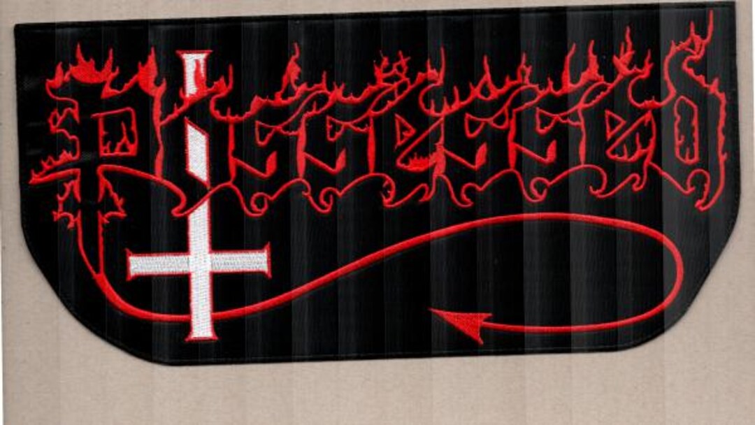 Possessed - Logo Back Patch - Etsy