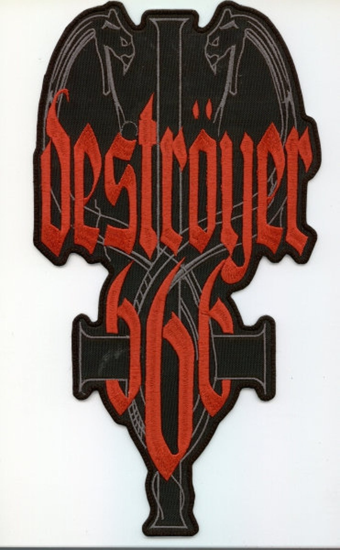 Deströyer 666 Snake Back Patch - Etsy