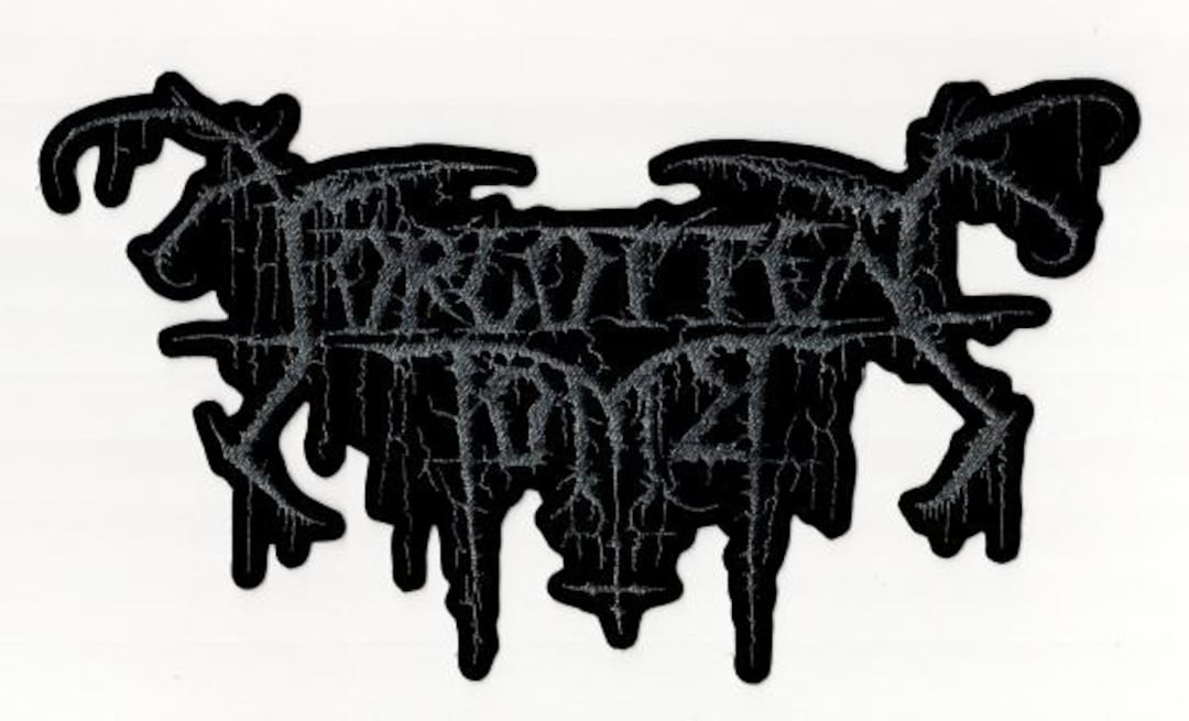 Forgotten Tomb Grey Logo Back Patch - Etsy