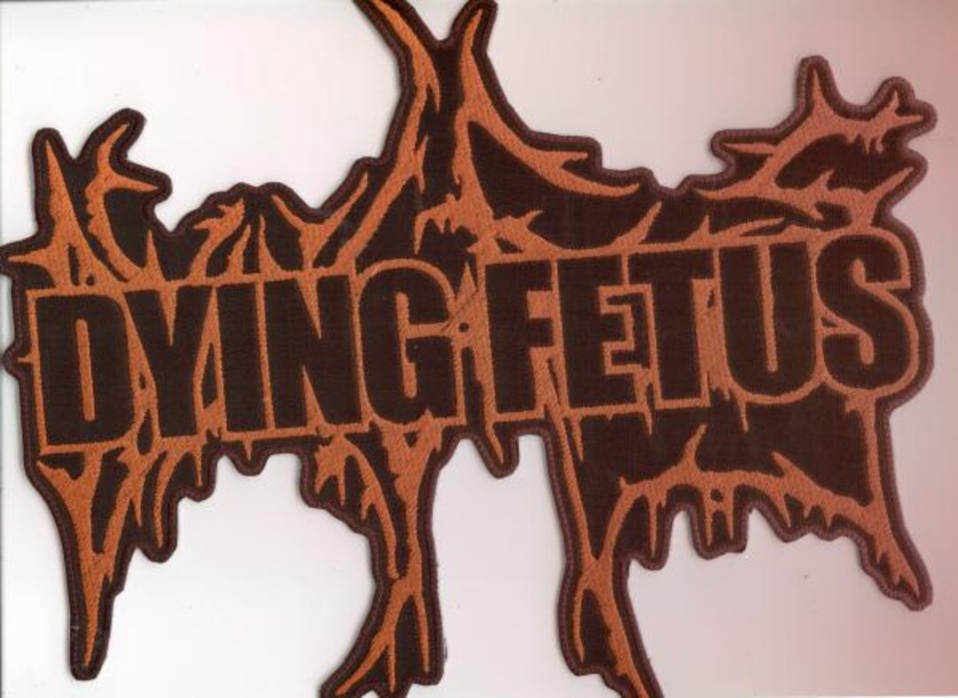 Dying Fetus Orange Logo 2 Back Patch - Etsy