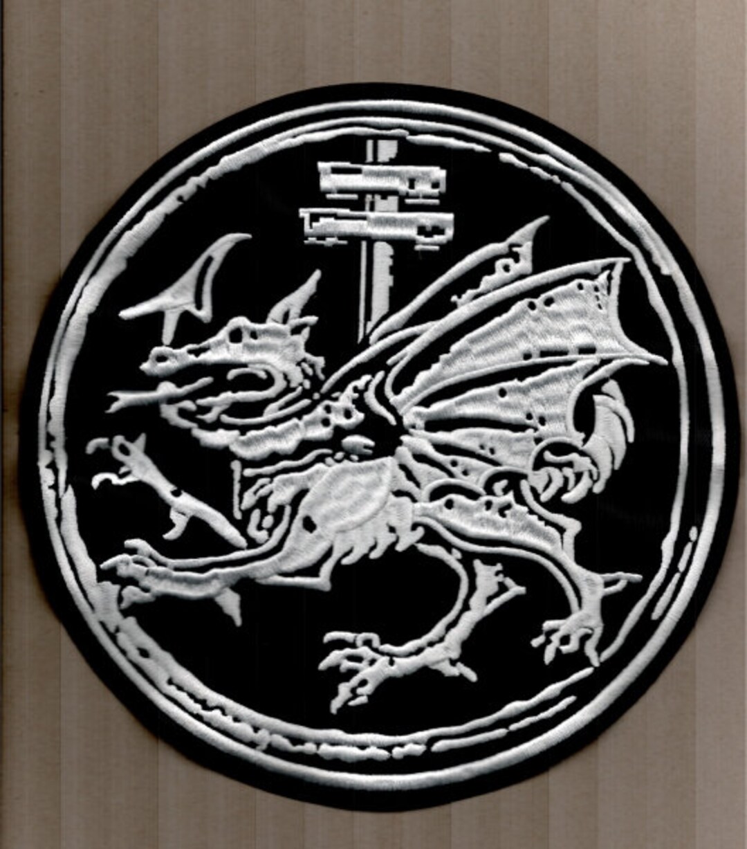 Cradle of Filth White Dragon Backpatch - Etsy Australia