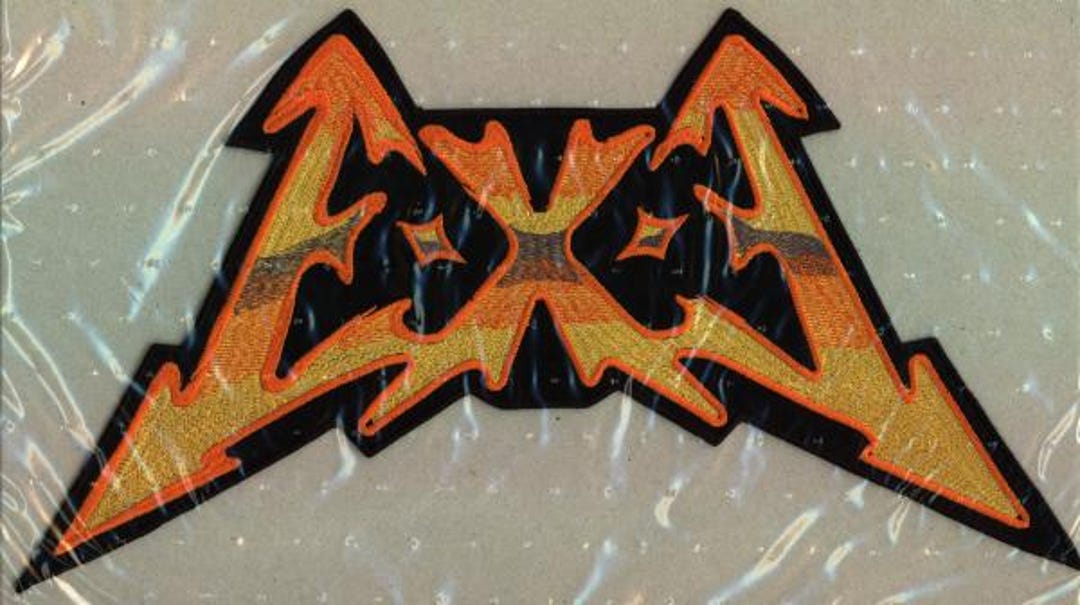 Exe Orange Yellow Logo Back Patch - Etsy